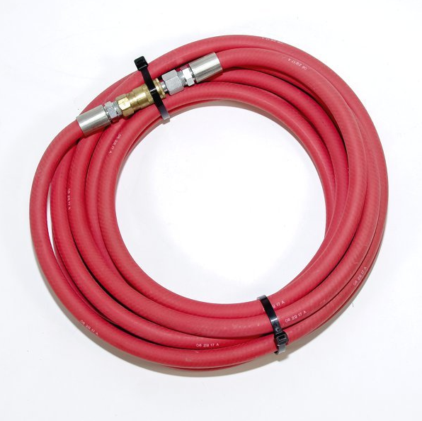 936-2038-2024300 HOSE, 3/8" X 24', 300 PSI, 1/4" MALE & FEMALE QD CONN ...