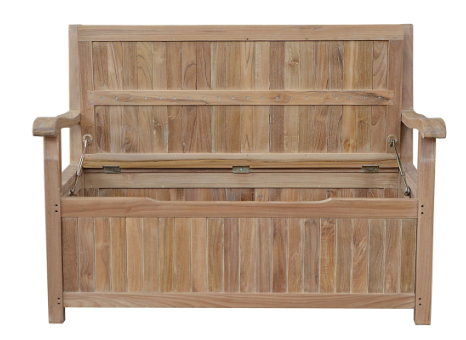 BH-153SB Anderson Teak - Vilano Storage Bench – Star Source LLC