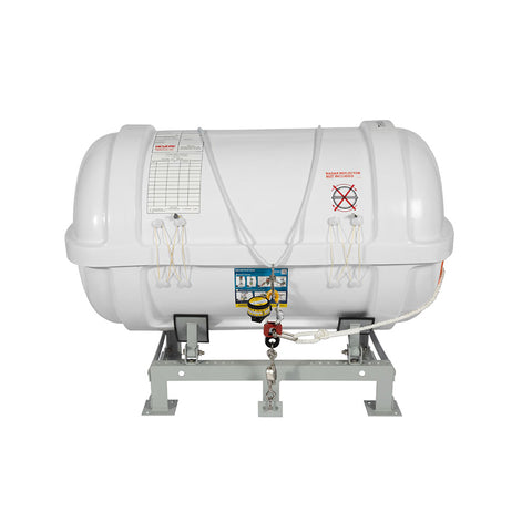 REVERE Liferaft USCG/SOLAS, Round Canister (A), w/HRU and Cradle – Star ...